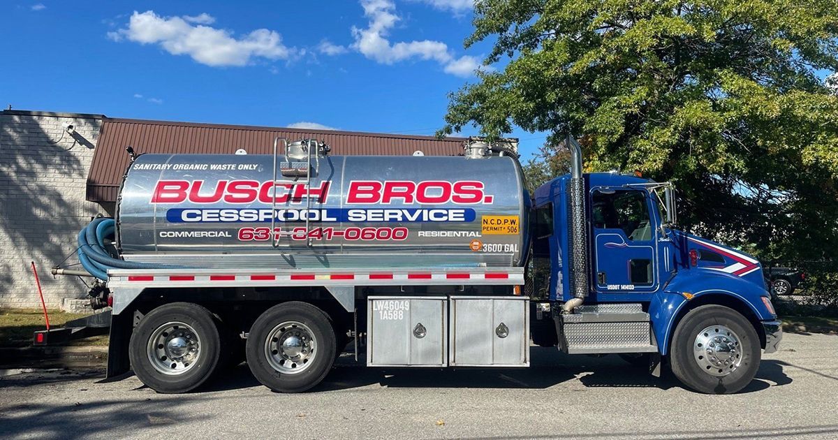 Septic Pumping | Melville, NY | Busch Bros Cesspool Sewer & Drain Corp