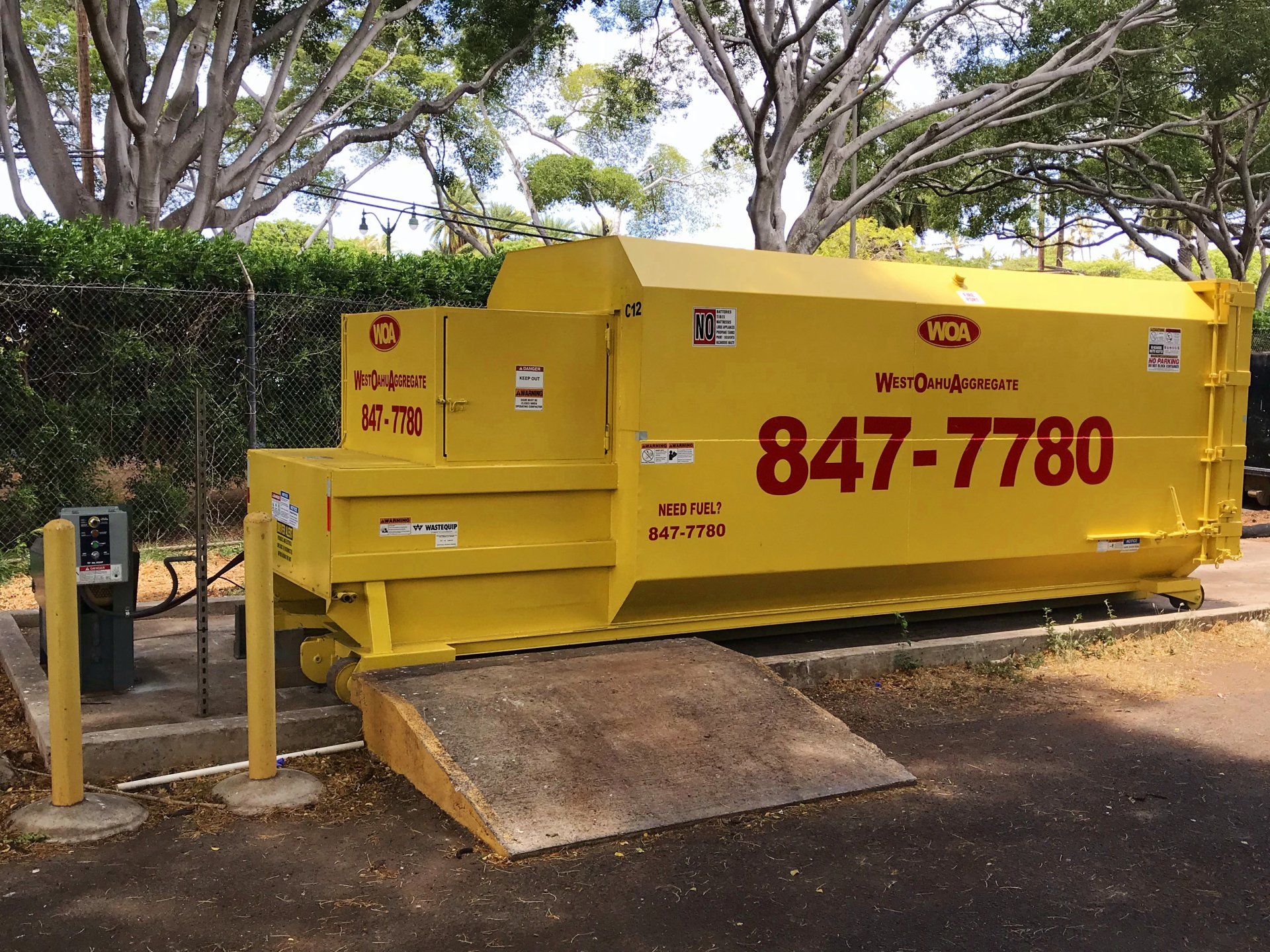 Self-Contained Compactor | Hotels | Honolulu, HI