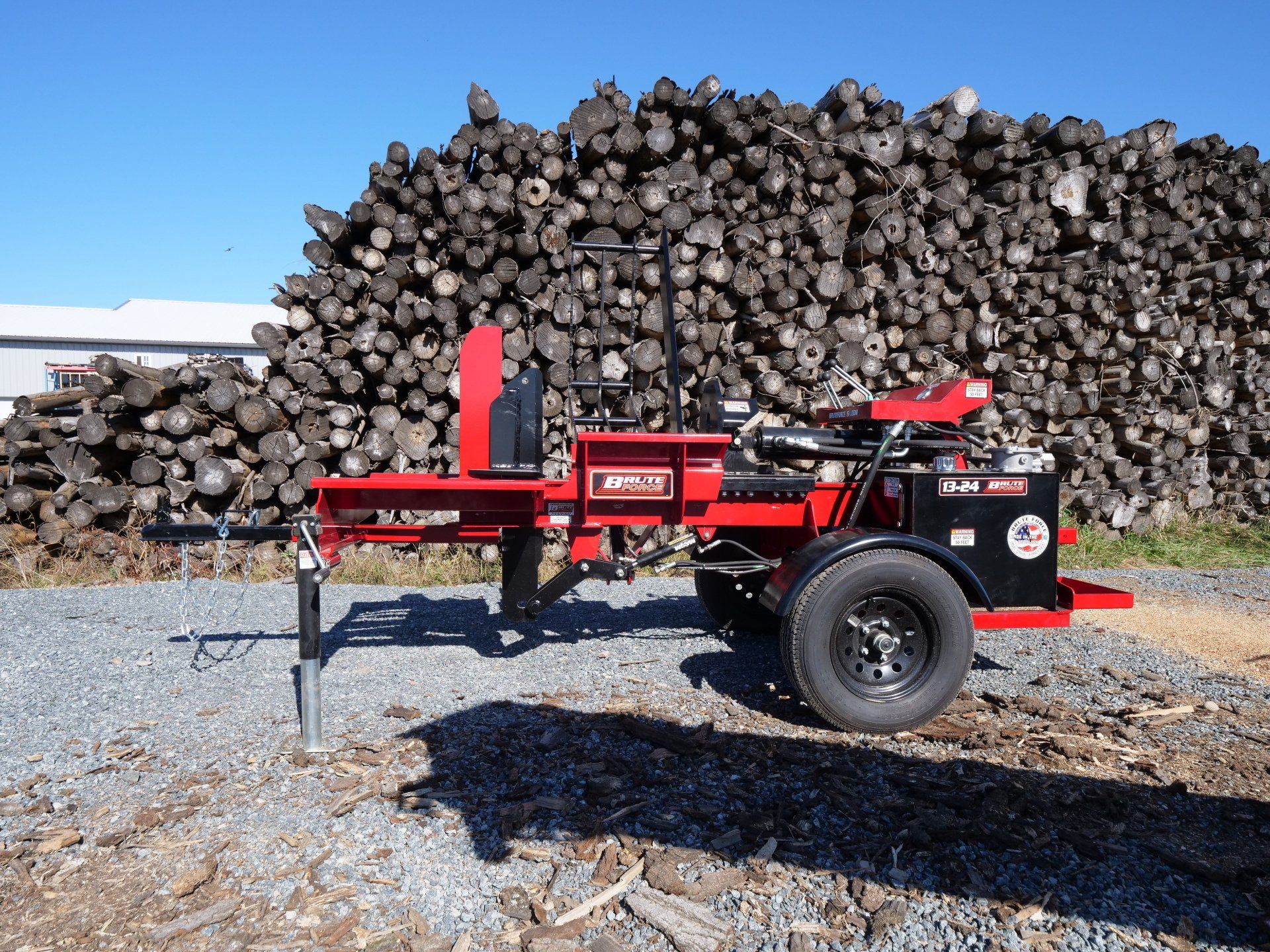 Commercial Log Splitter Dorchester, WI | Brute Force