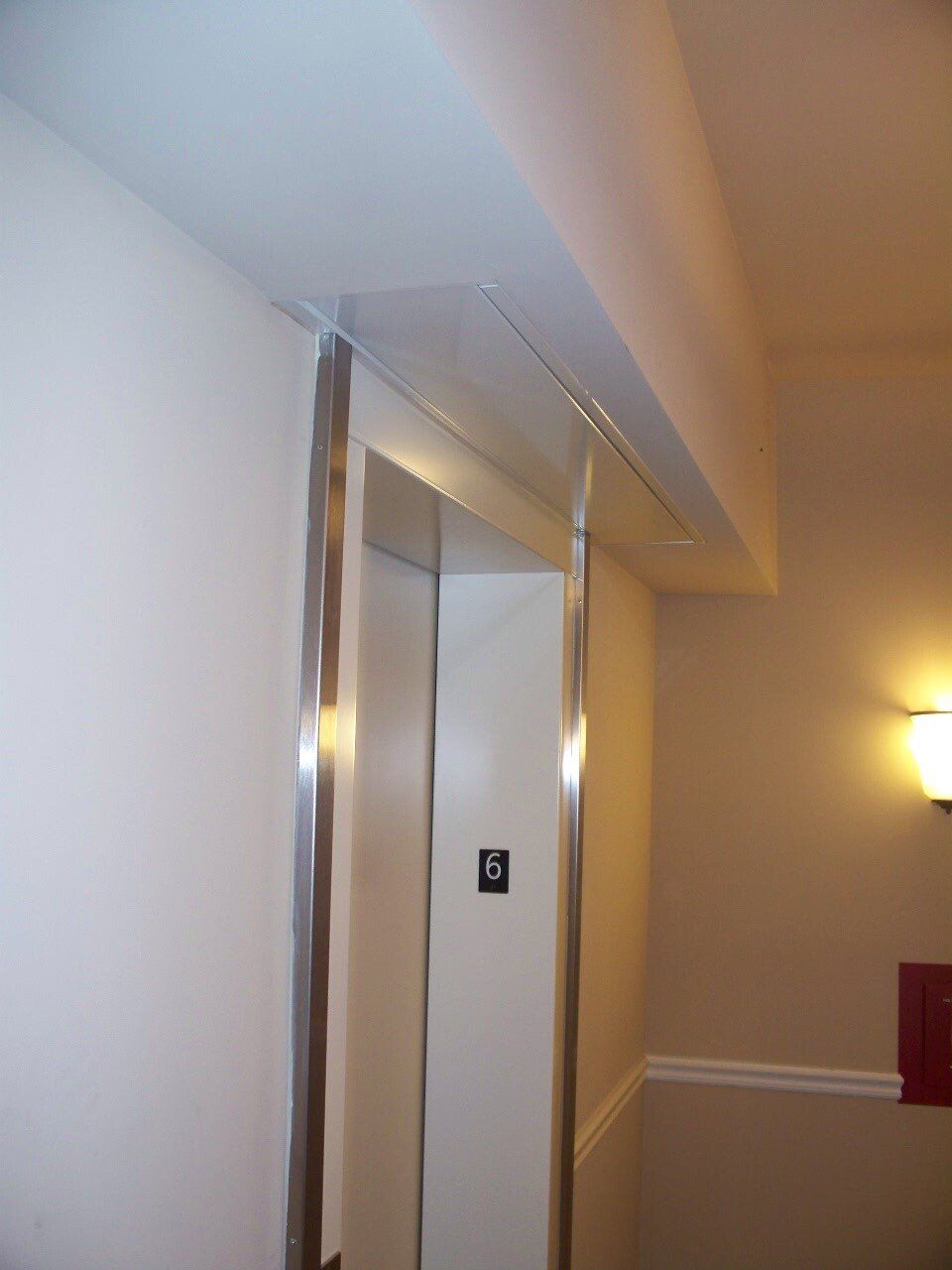 Elevator Smoke Curtains by Smoke Guard