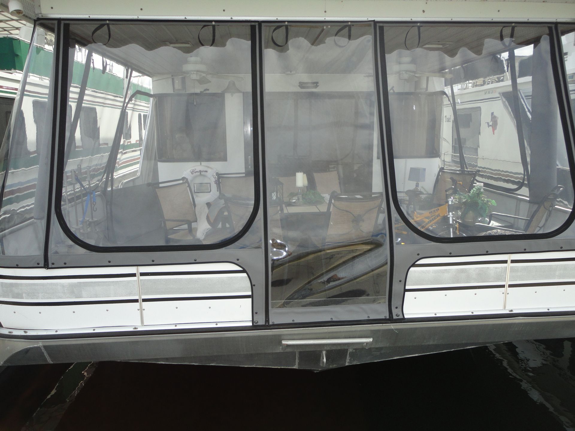 Houseboat Enclosures Buford, GA | Lakeside Marine Canvas