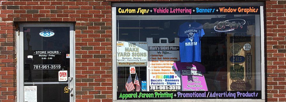 Mark's Signs Plus | Custom Signage | Randolph, MA