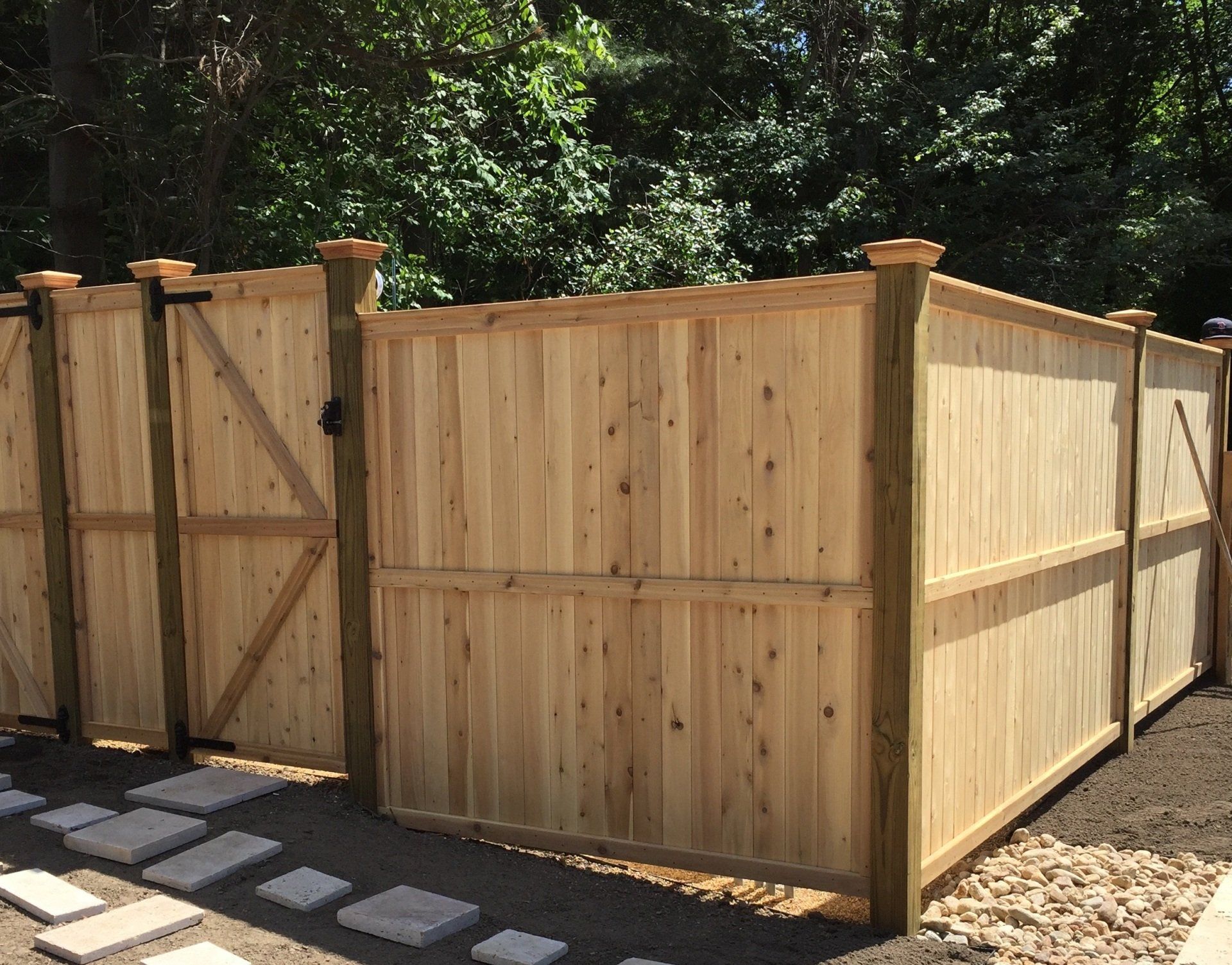 Armstrong Fence Cedar Fence Photo Gallery | Pembroke, MA