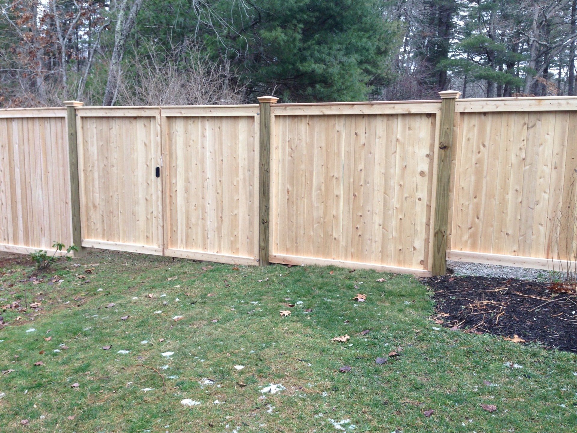 Armstrong Fence Cedar Fence Photo Gallery | Pembroke, MA