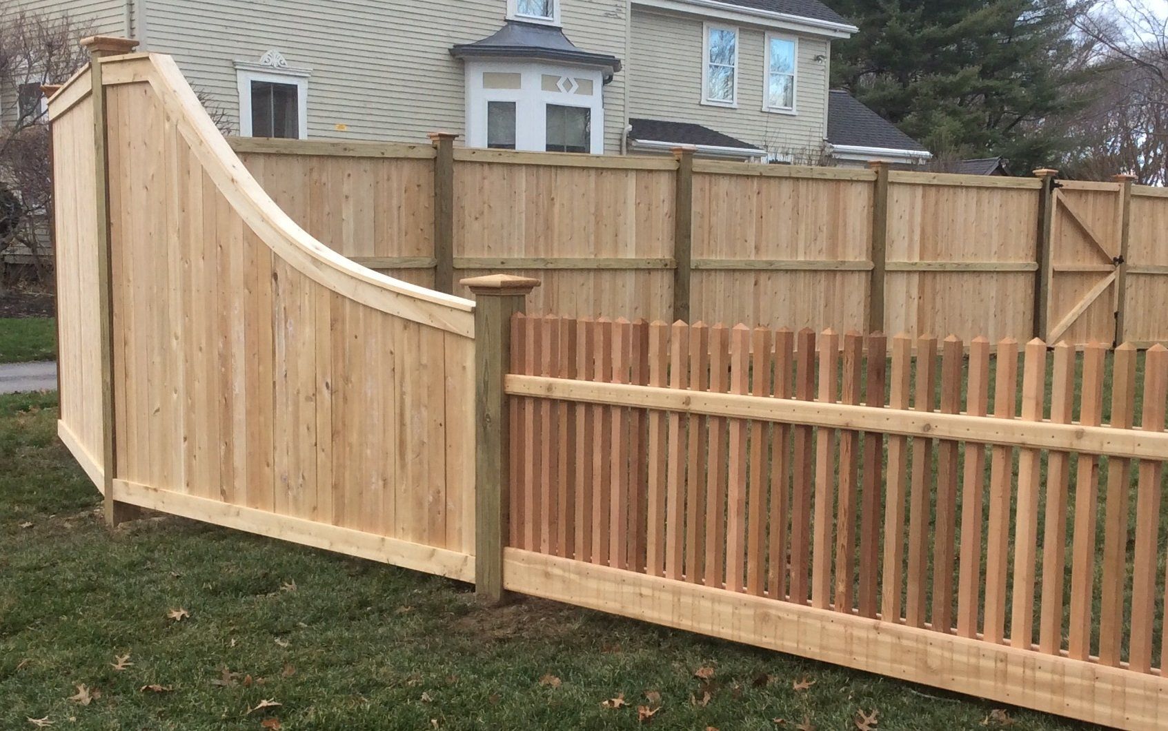 Armstrong Fence Cedar Fence Photo Gallery | Pembroke, MA
