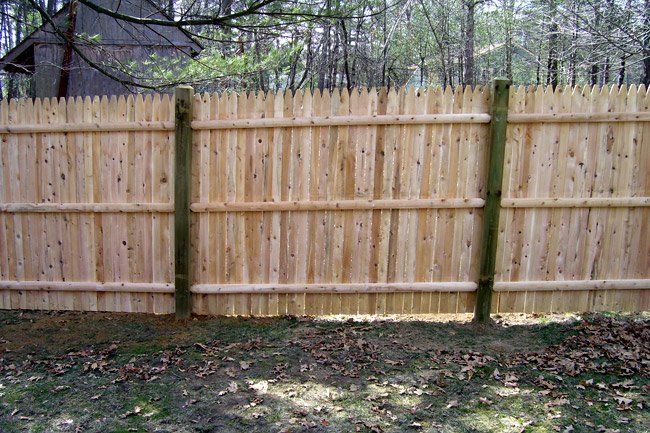 Armstrong Fence Cedar Fence Photo Gallery | Pembroke, MA