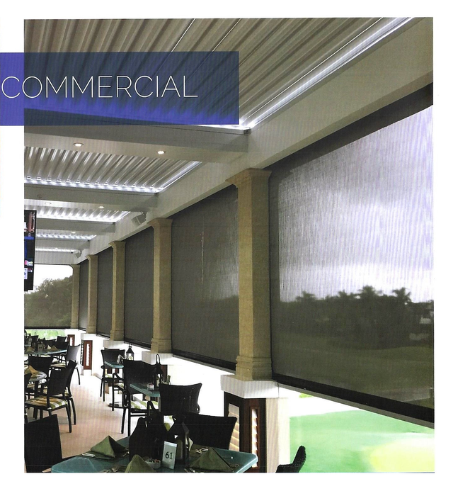 Commercial Screens | Hotel Screens | Restaurant Screens | Sebastian FL