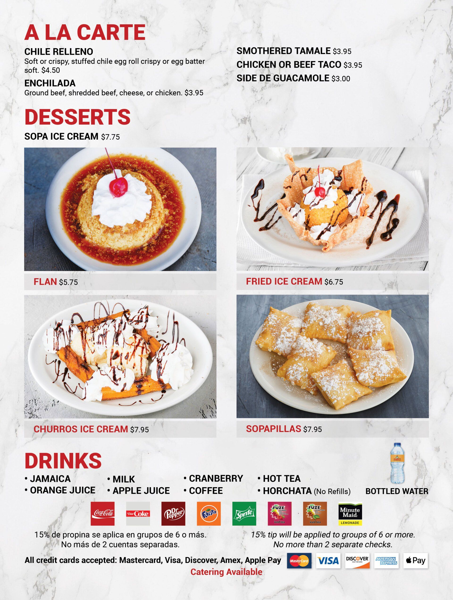 Full Menu | Flautas | Denver, CO