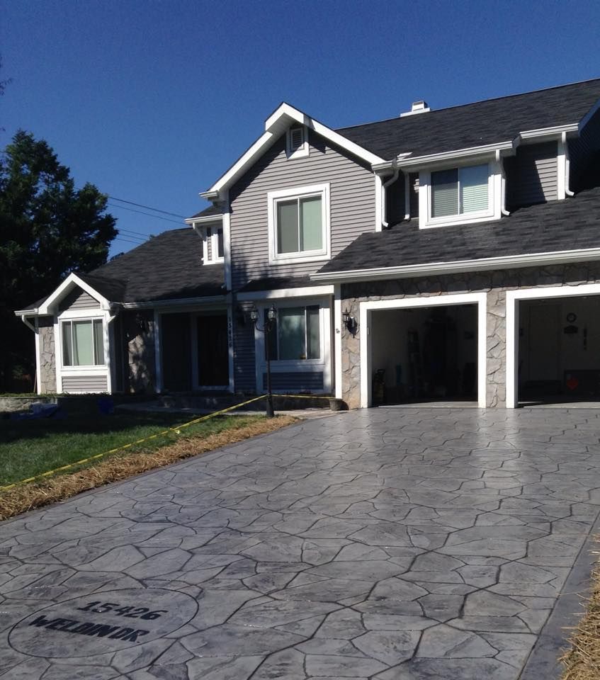 Driveways Gallery | American Custom Concrete