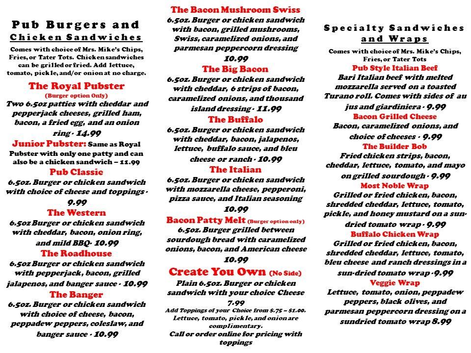 Royal Pub and Grill | Bar & Grill | Freeport, IL