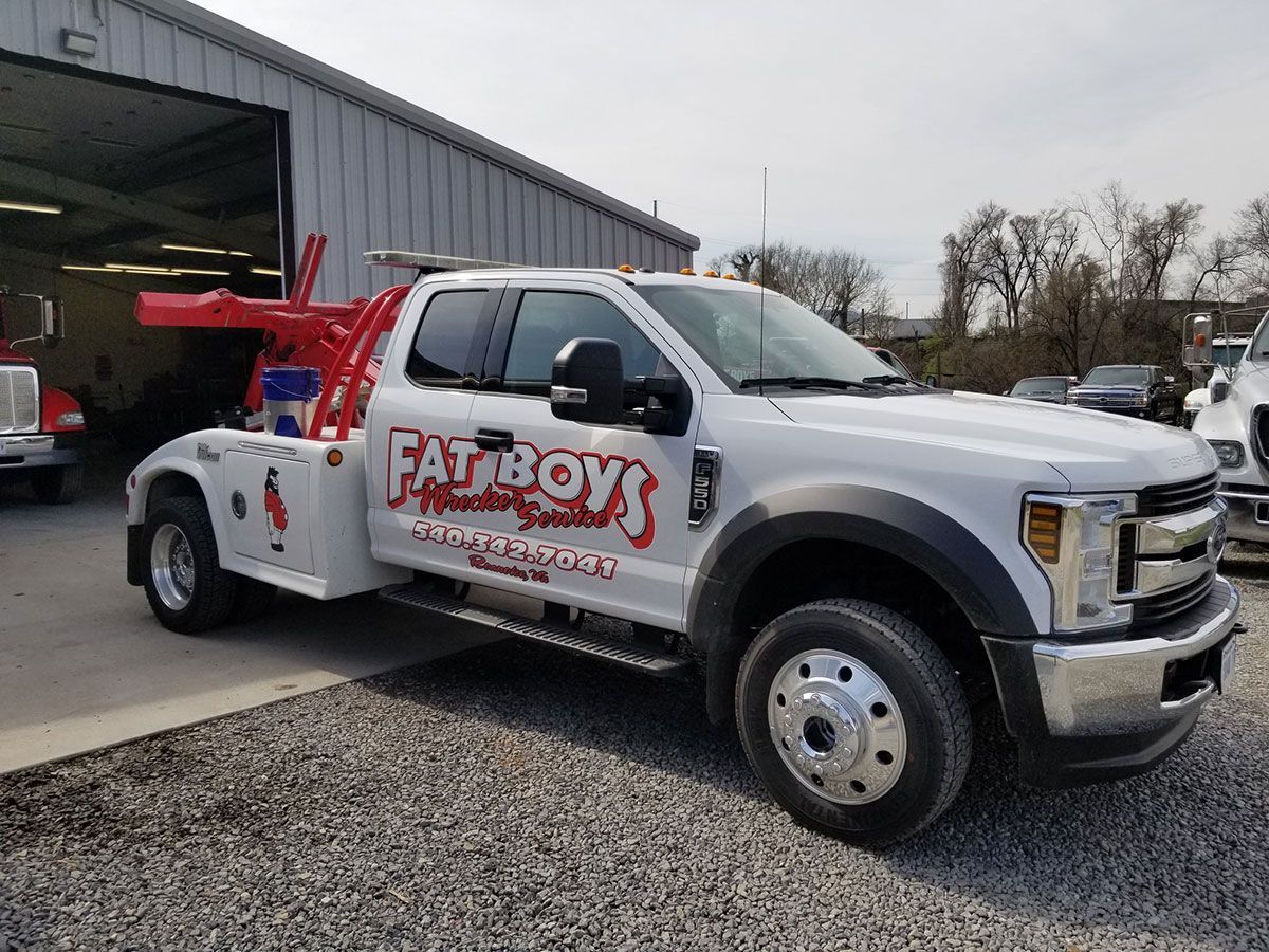 24/7 Towing Fat Boys Wrecker Service Southwest & Central VA