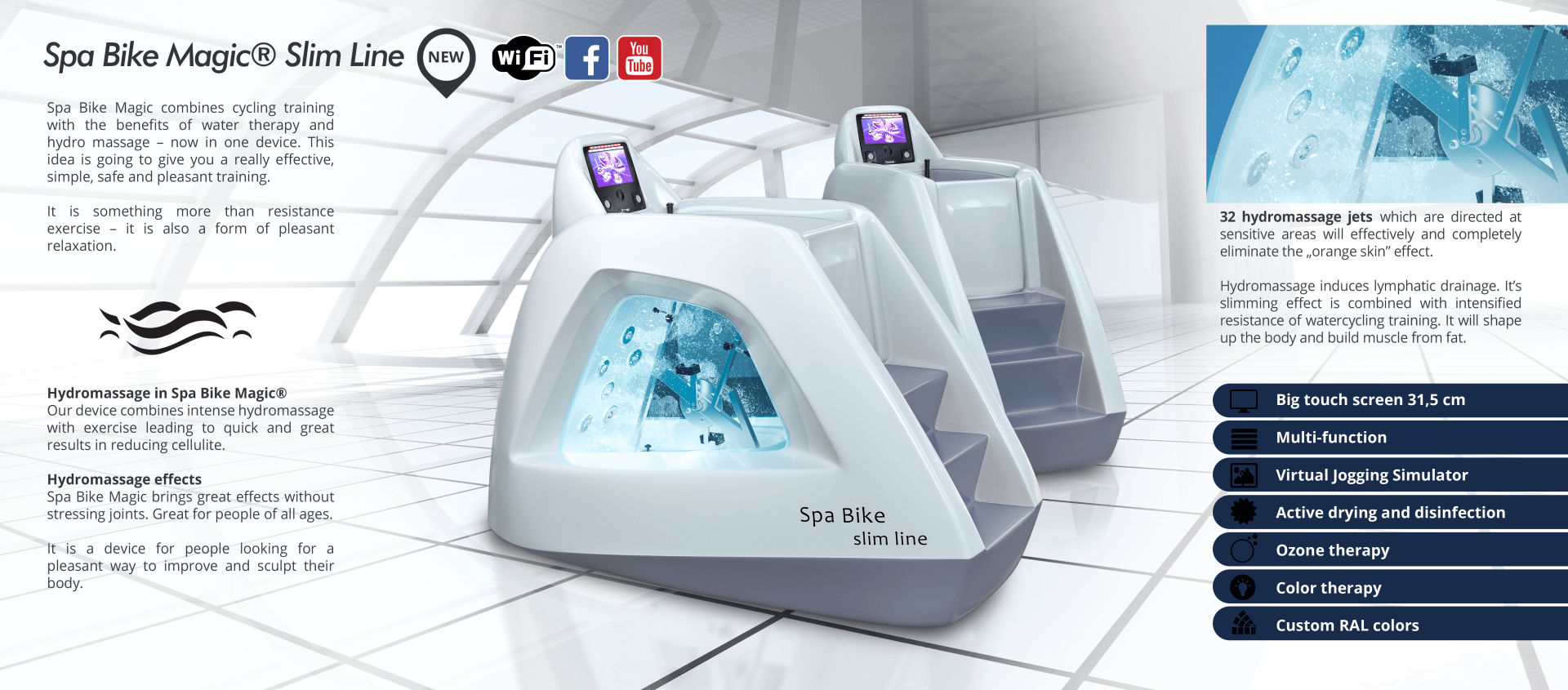 Slim Line Series | Spa Bike | Sarasota, FL