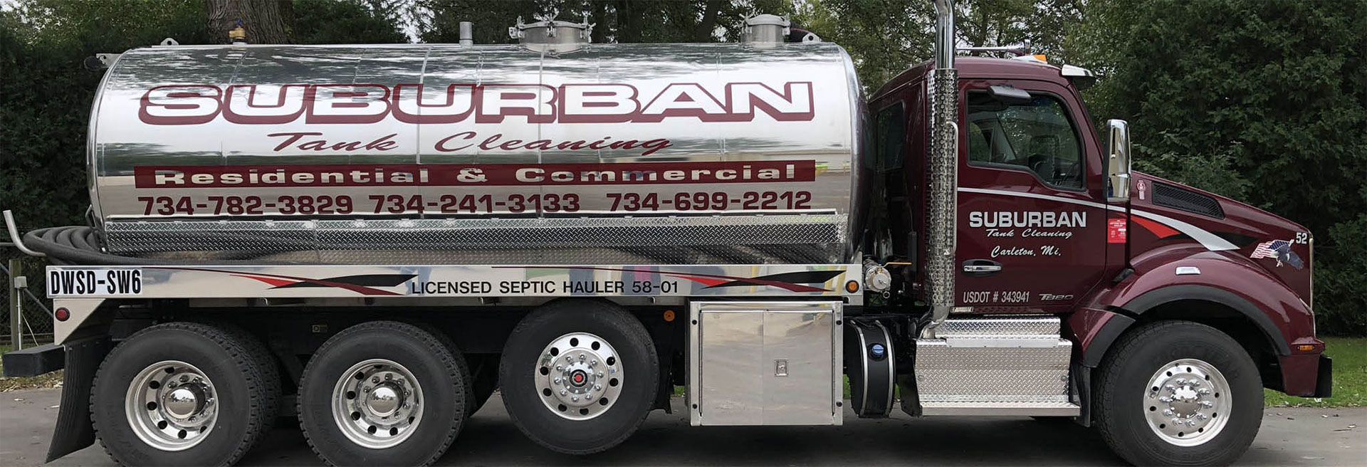 About Suburban Sewer & Septic Tank Cleaners Carleton MI
