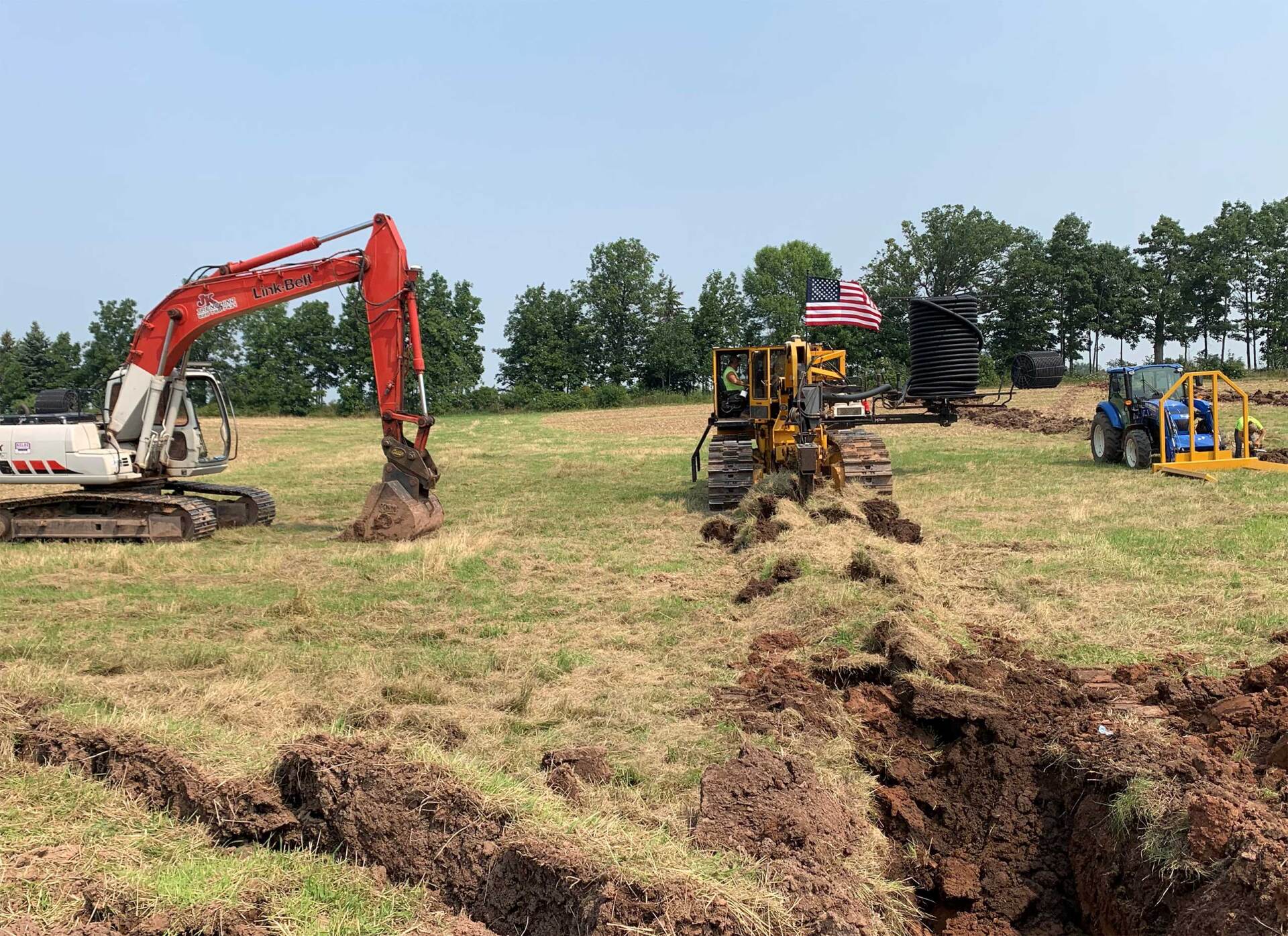 Farm Drainage | JK Trenching Farm Drainage Specialists | Freedom, WI