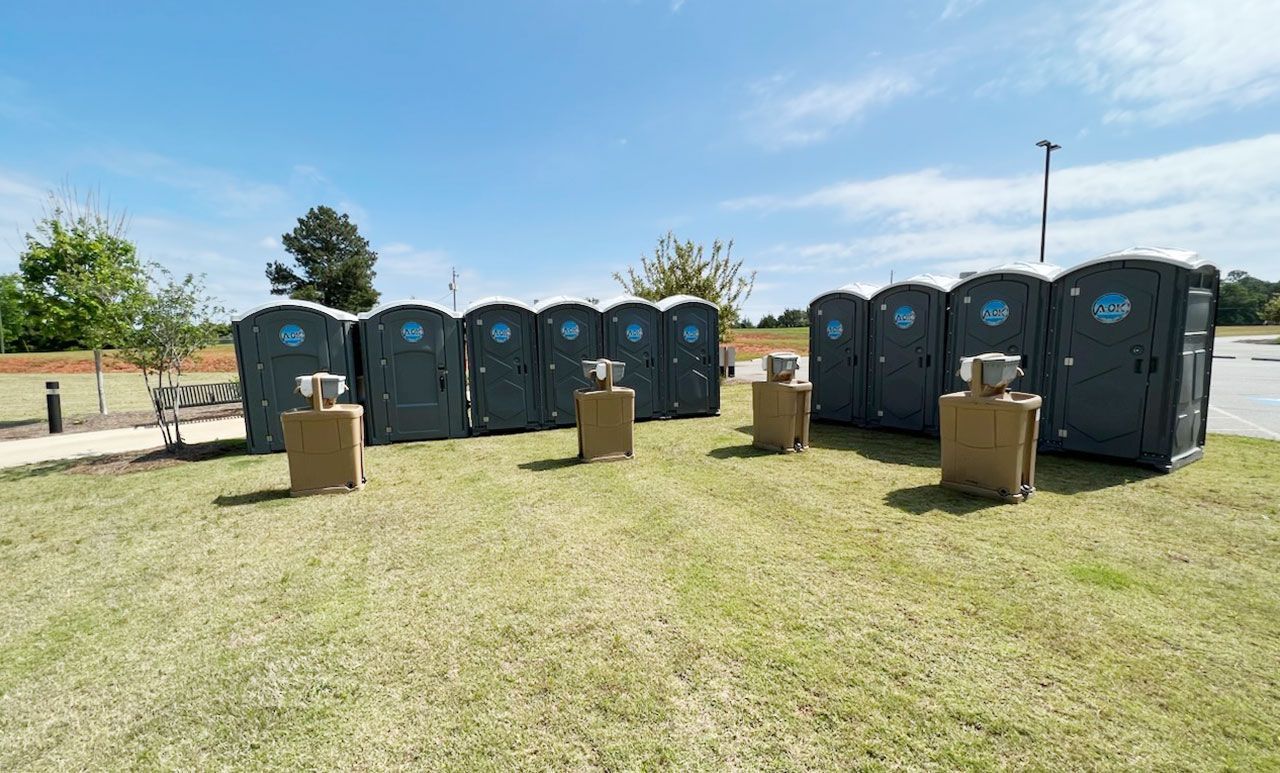 Sanitation Units | A-OK Portable Services | Macon, GA