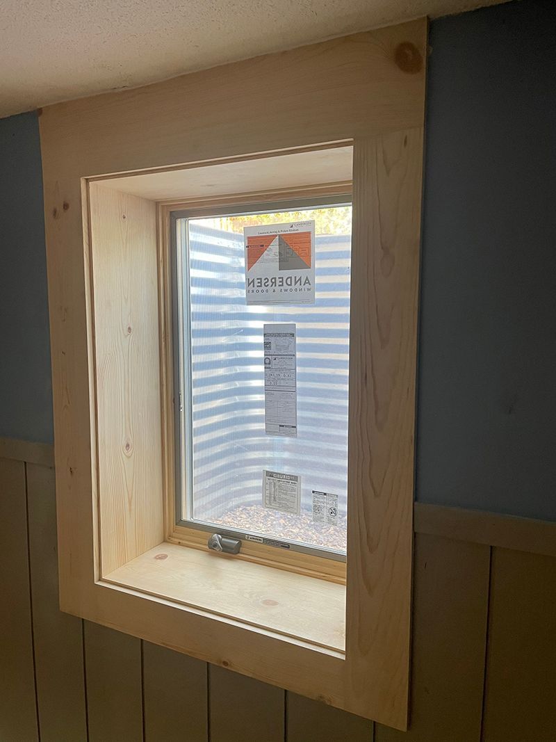 Interior Finishing for Egress Windows Photo Gallery | Medina