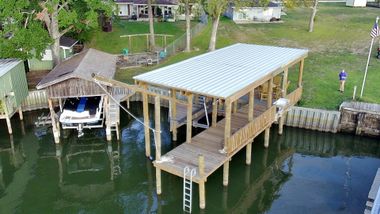 Docks and Piers | Texas Boathouse Construction | East Texas