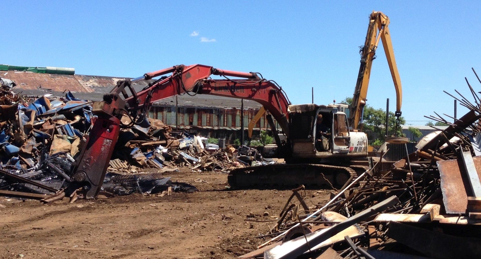 Scrap metal processing pictures