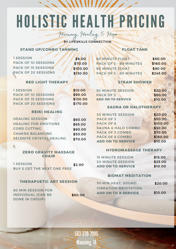 Holistic Health Pricing