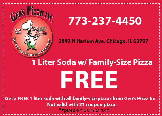 Geo's Pizza Inc. | Pizza Restaurant | Chicago, IL