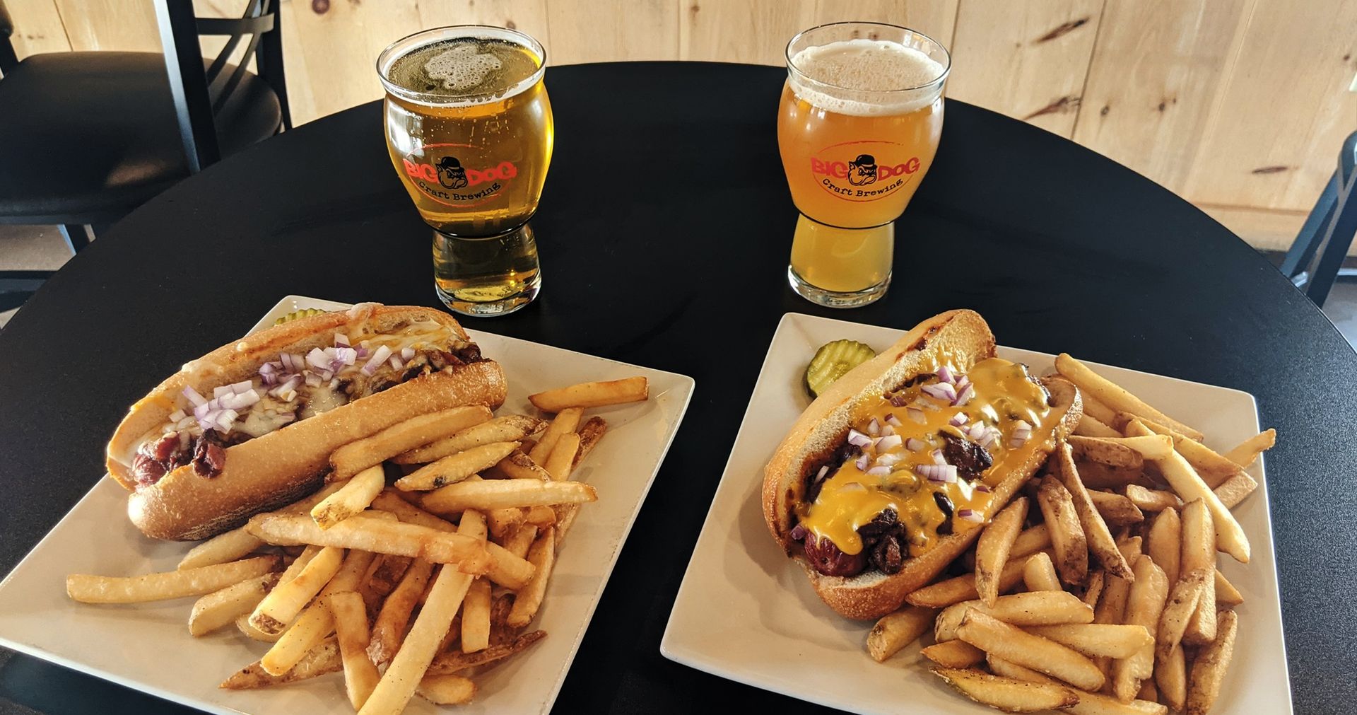 Food Menu | Big Dog Craft Brewing