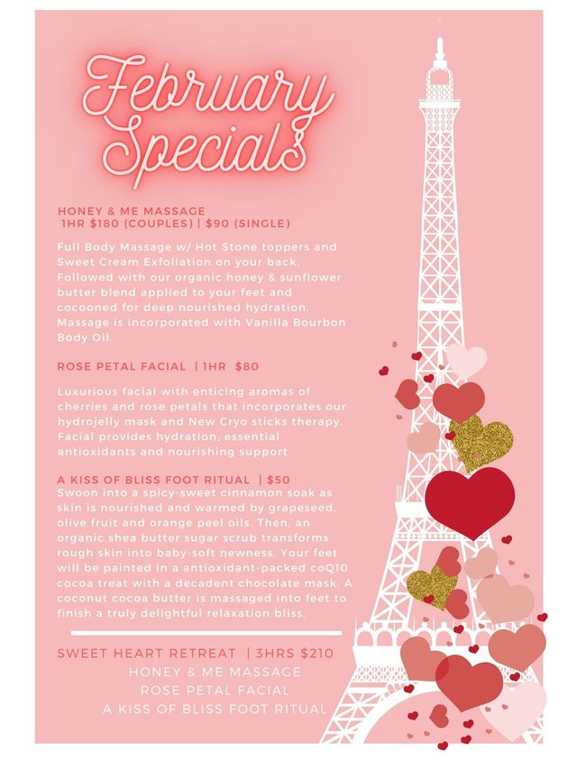 Spa Packages | Special Packages | Mustang, OK| Valentine's Day | Mother ...