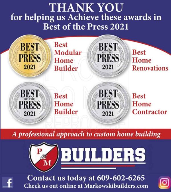 Custom Home Builders Avalon | Stone Harbor | P & M Builders
