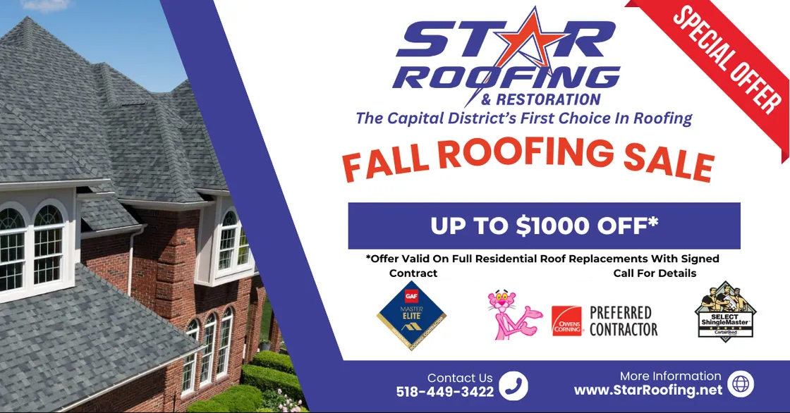 Roofing Contractors Clifton Park, NY