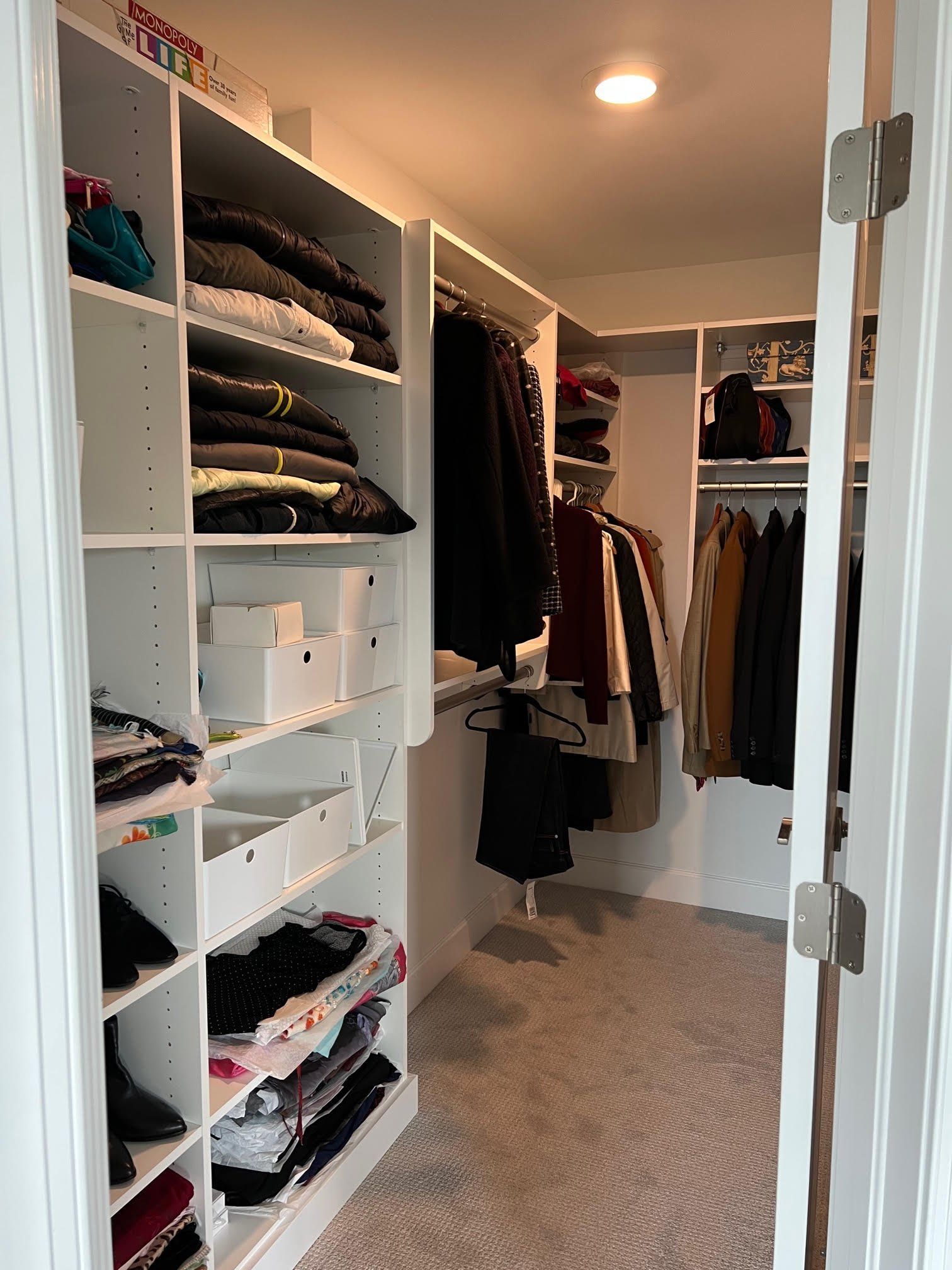 Bedroom Closet Install Naples, FL | All About Closets Inc.