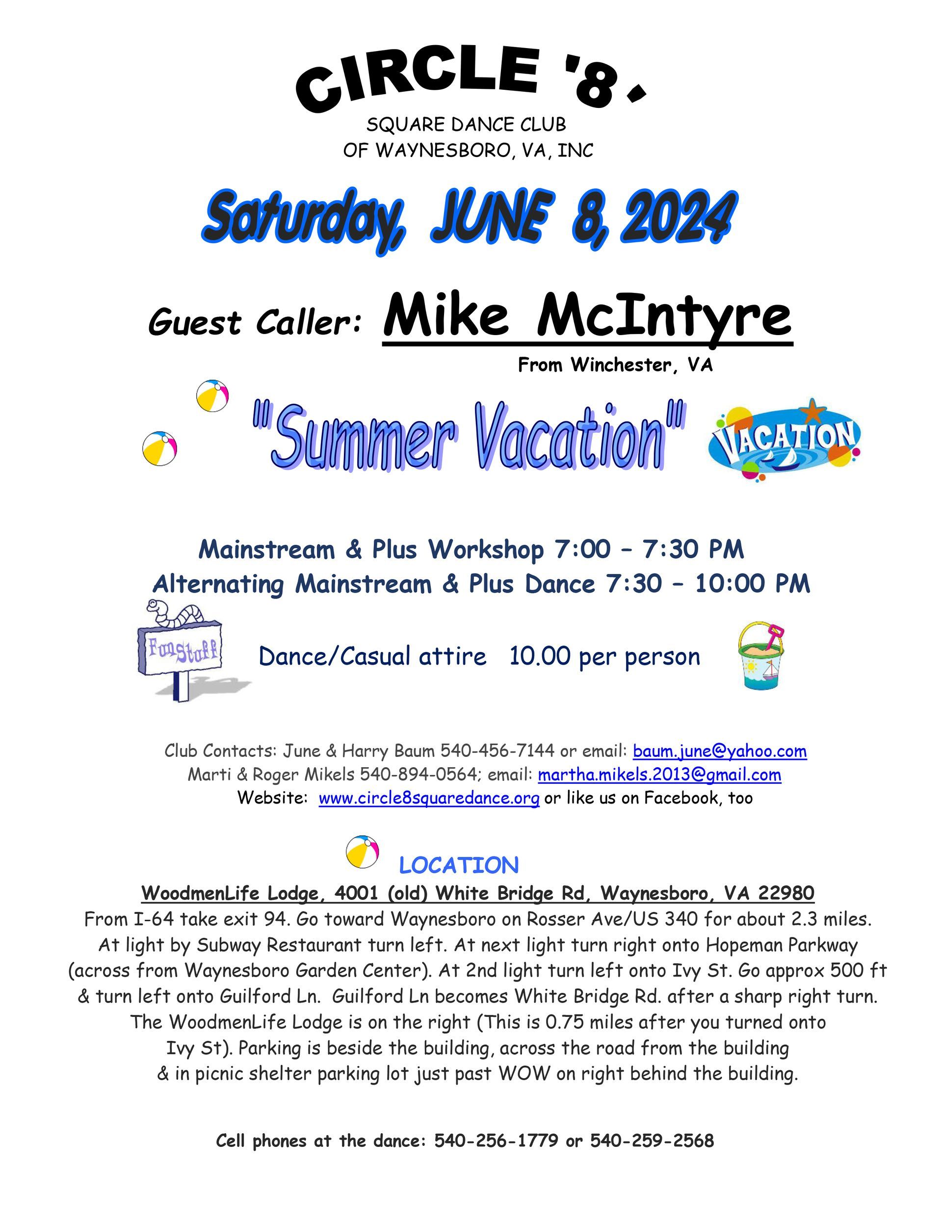 Circle 8 Square Dance Club –Square Dancing | Staunton, VA