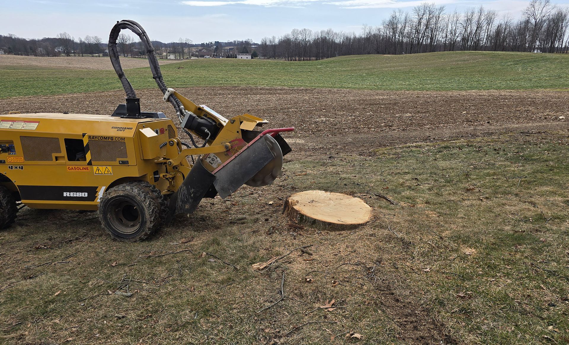 Stump Grinding | J&M Stump Grinding | Wayne County, OH