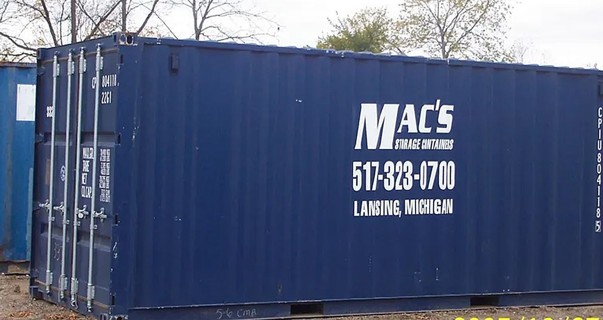 Storage Container | MACS Container Service LLC | Lansing. MI