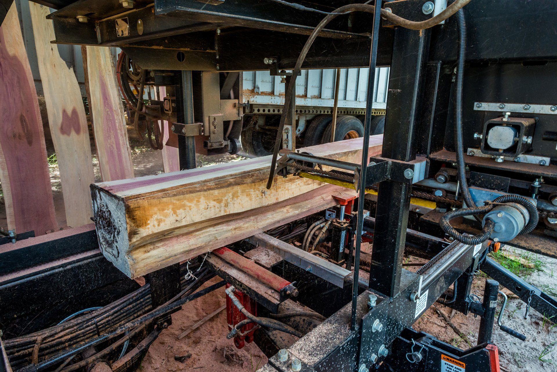Pasco Custom Sawmill Photo Gallery | Hudson, FL