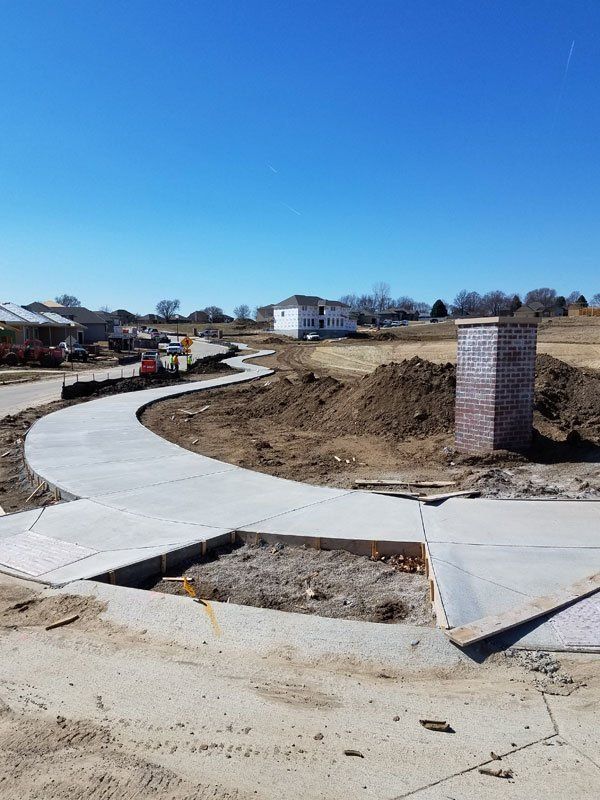 Concrete Driveways Hamilton General Contracting Omaha NE Elkhorn NE