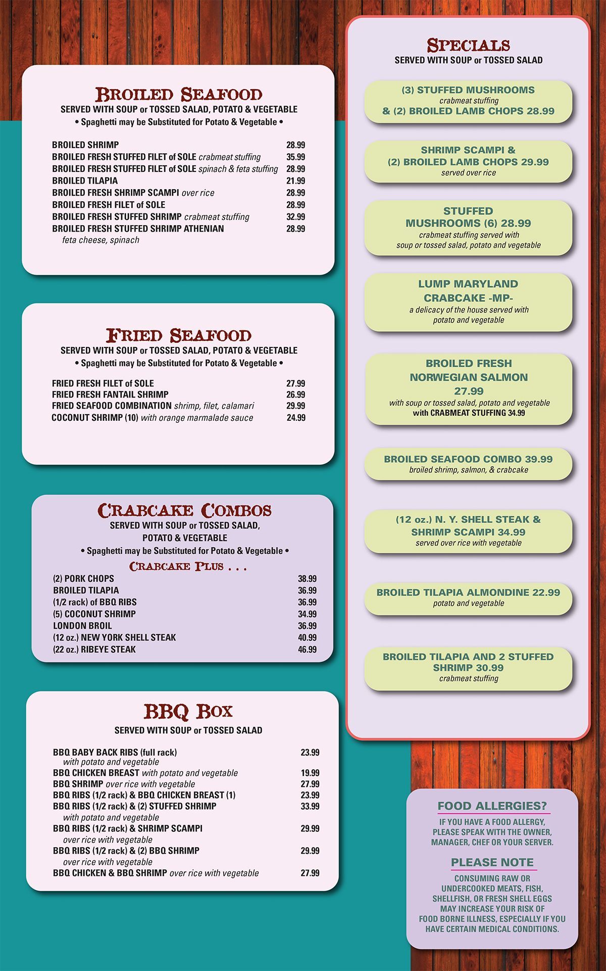 Nautilus Diner-Restaurant Crofton Menu | Crofton, MD