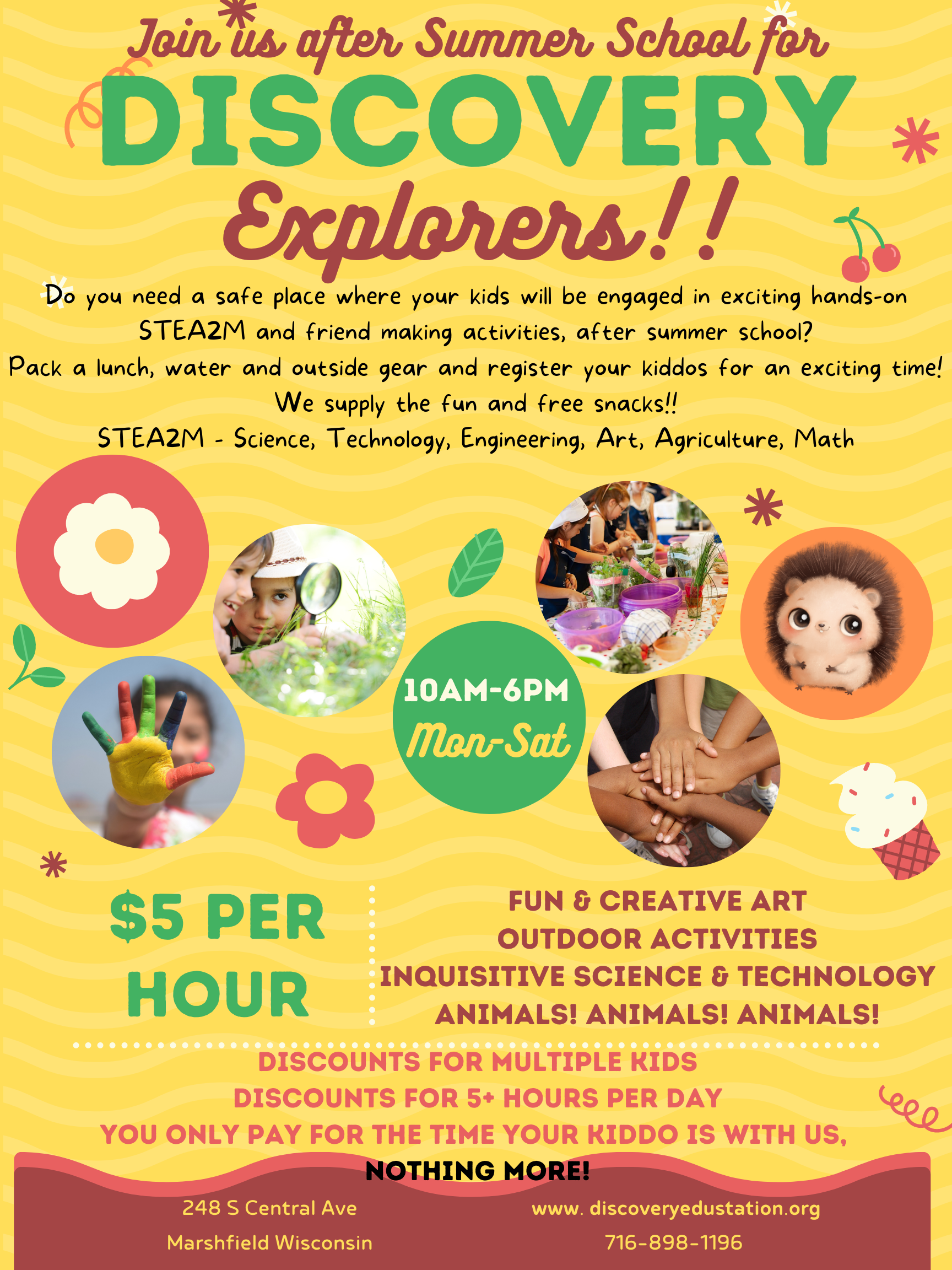 STEAM Explorers Kids Club HAM Radio Classes | Marshfield, WI