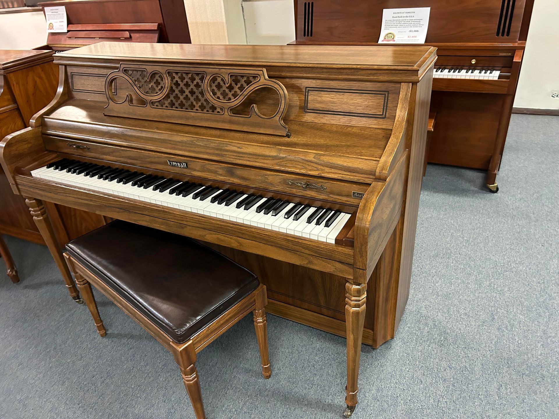 Kimball Upright Pianos Gallery | BHA Piano Center