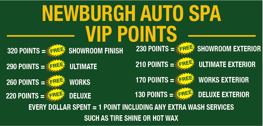 VIP Car Wash Club | Newburgh Auto Spa