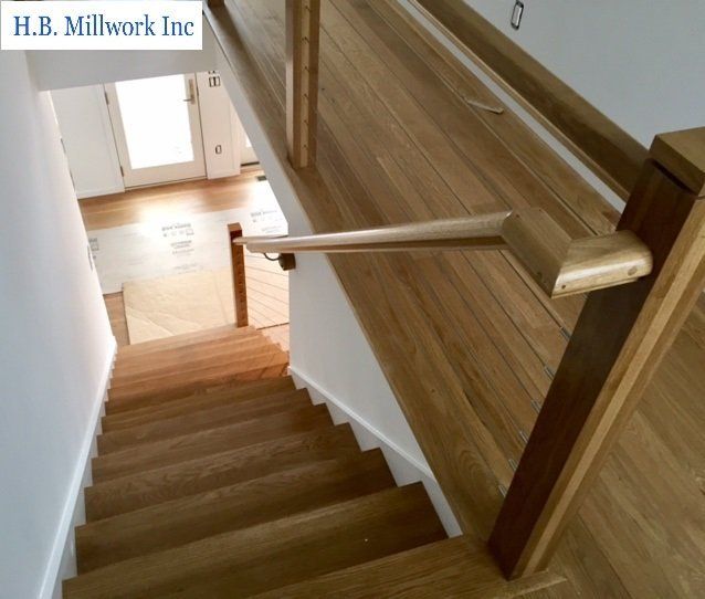 HB Millwork Inc. Stairs & Handrail Gallery | Yaphank, NY