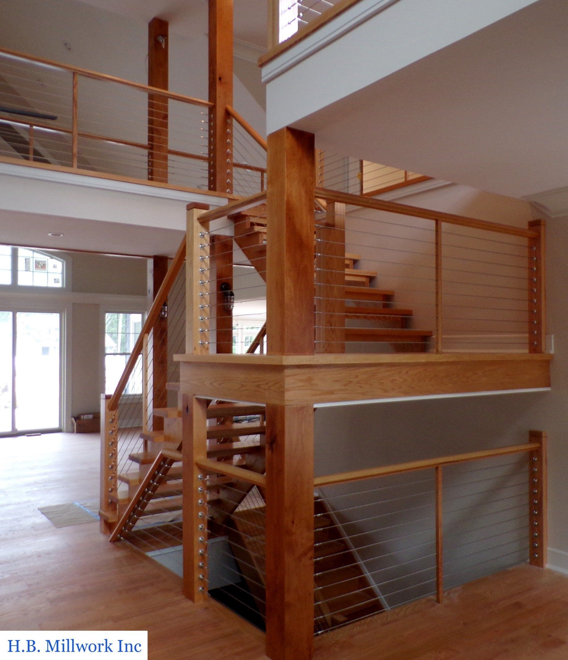 HB Millwork Inc. Stairs & Handrail Gallery | Yaphank, NY