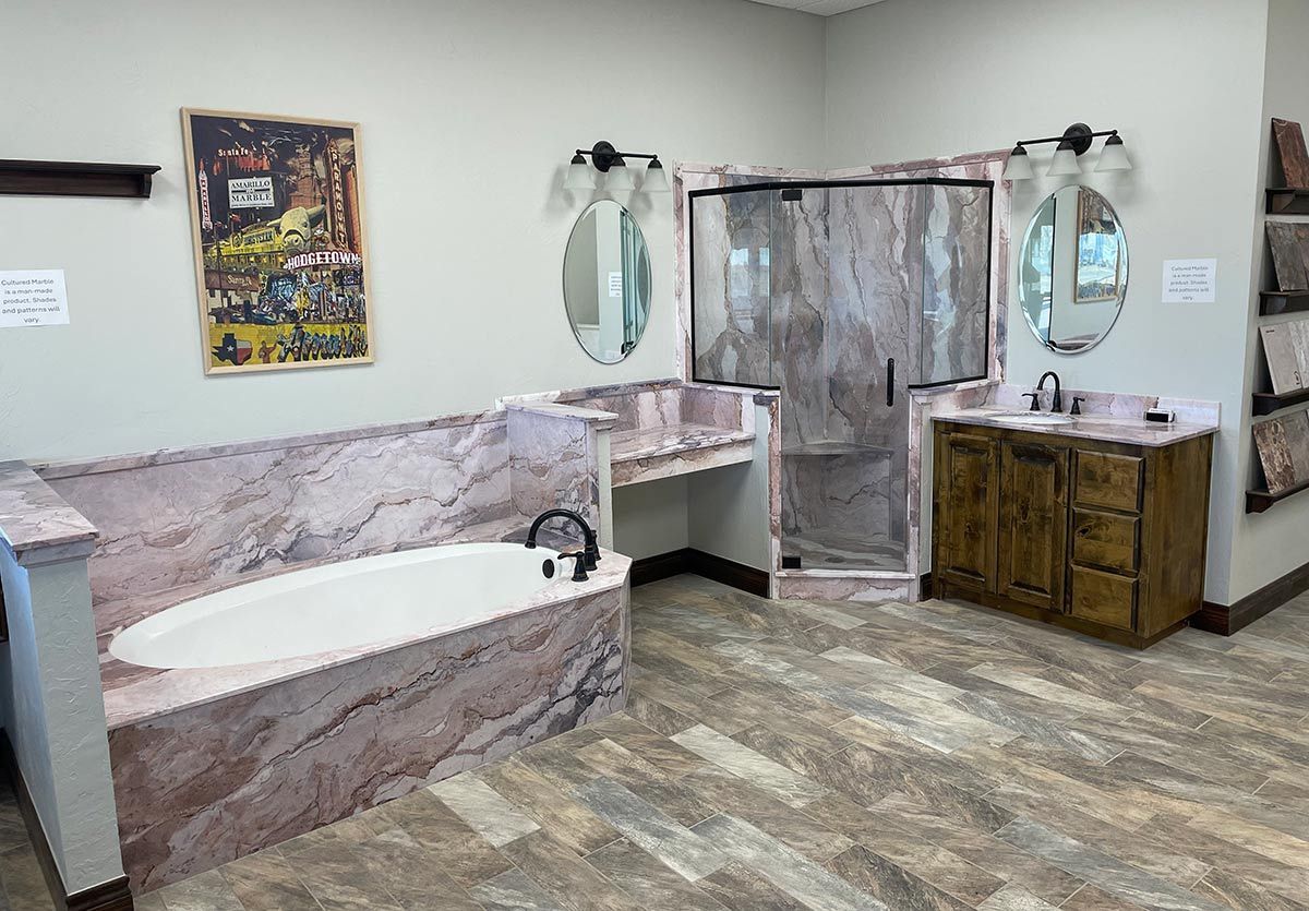 Custom Marble Showers | Amarillo, TX