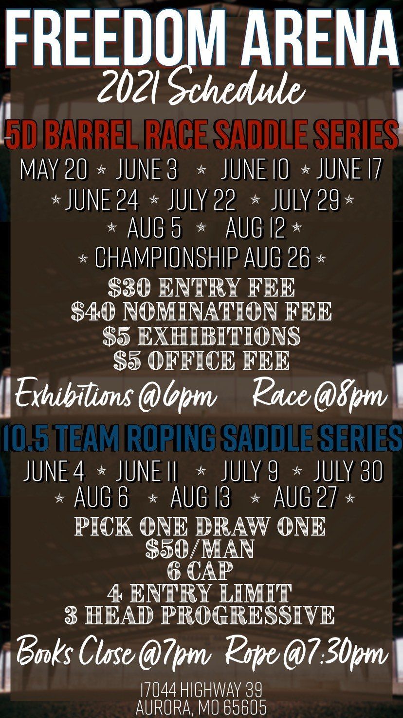 Freedom Arena | Rodeo Events | Aurora, MO