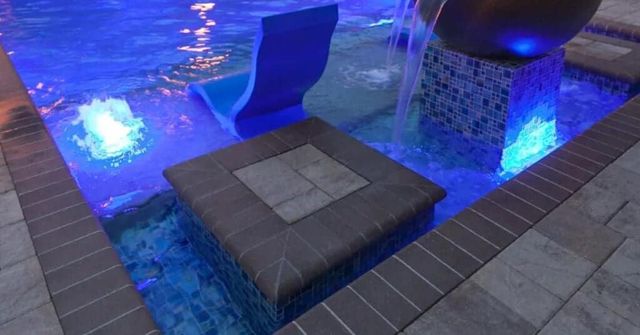 Pool Led Lighting Systems Flotide Pro Skimmer One Piece Pool One
