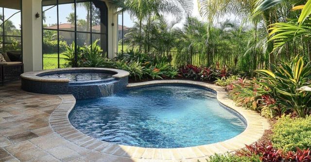 Small Pool With Waterfall Designs