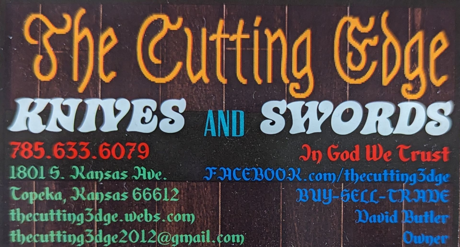The Cutting Edge Knives and Swords