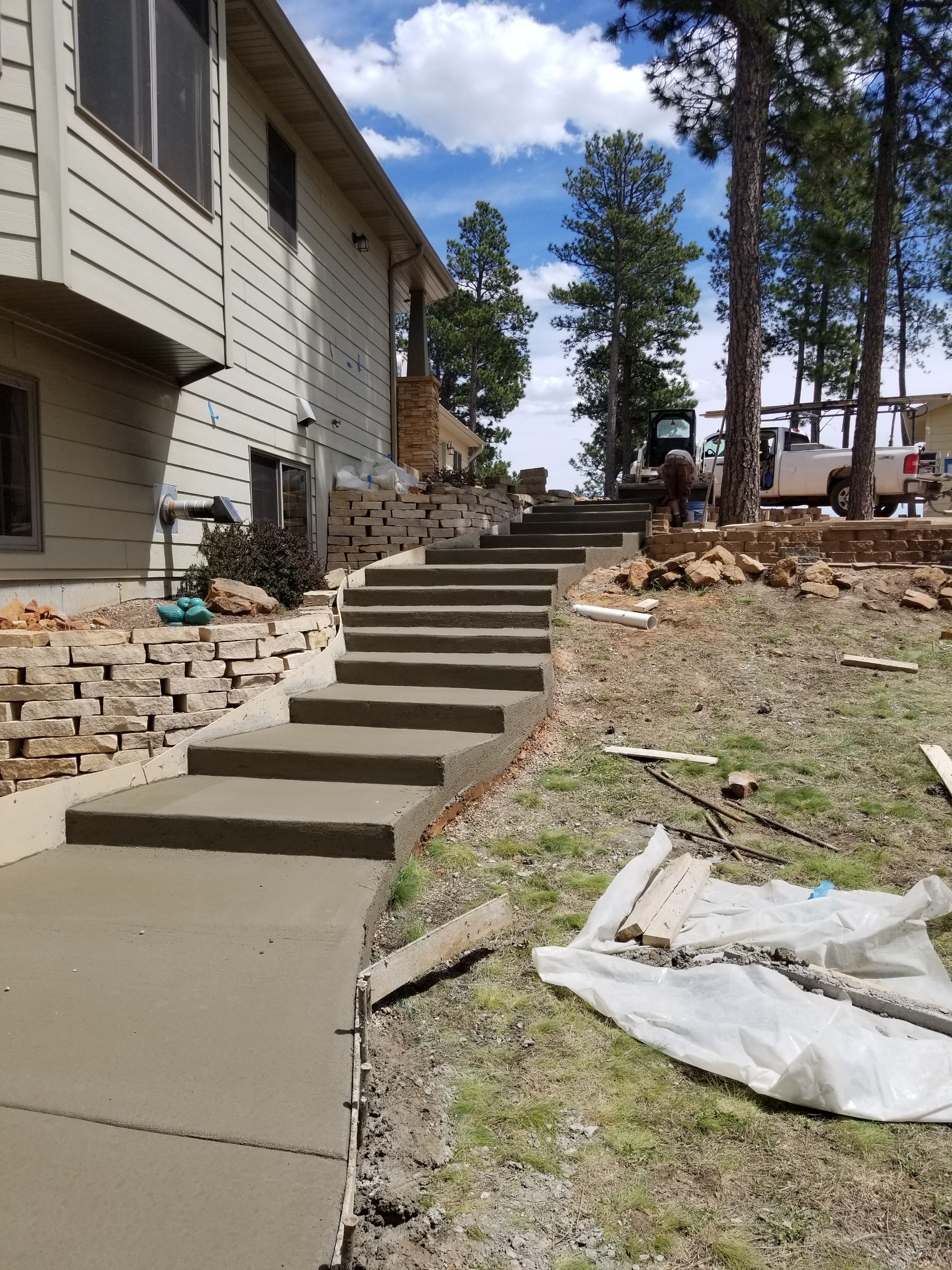 Broomed Concrete Services | SRS Concrete Services