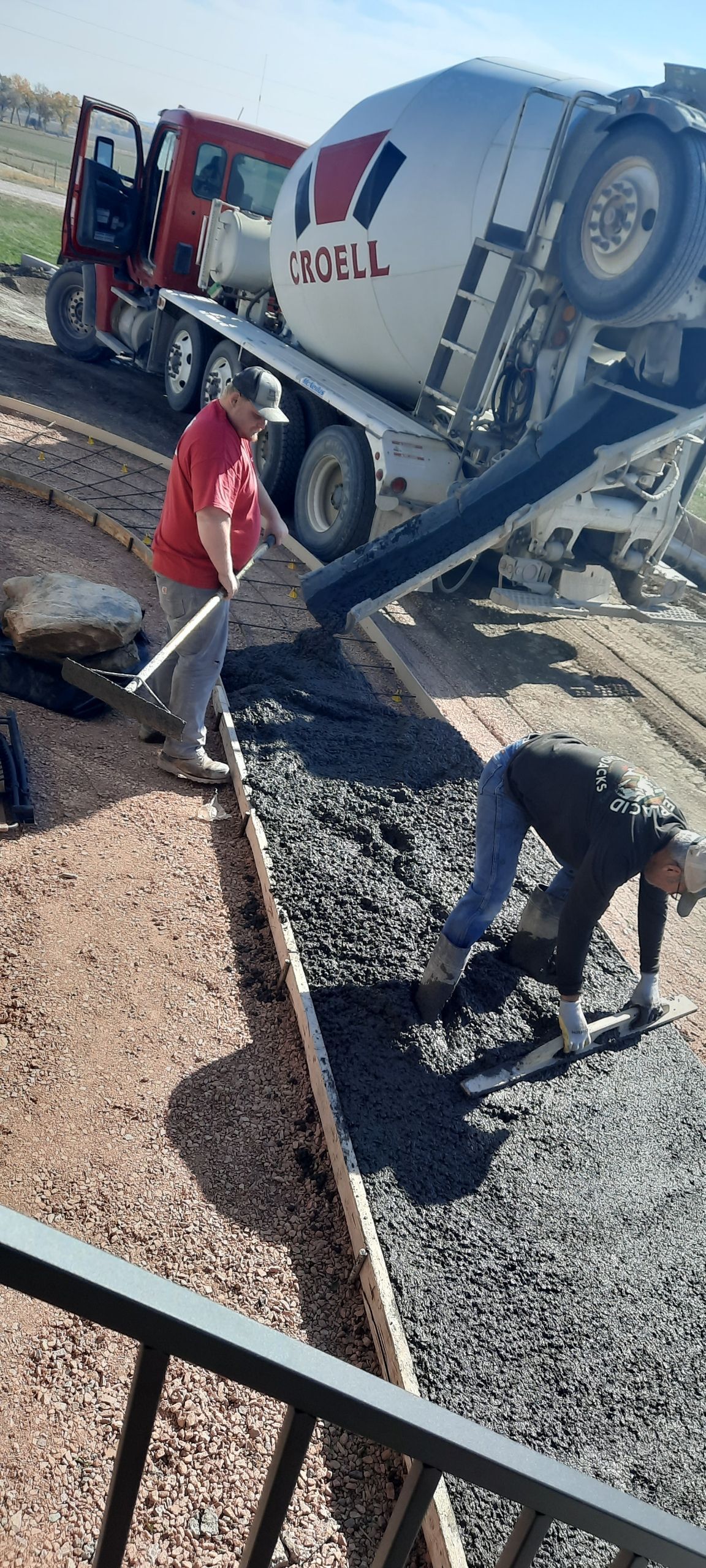 Stamped & Colored Concrete | SRS Concrete Services