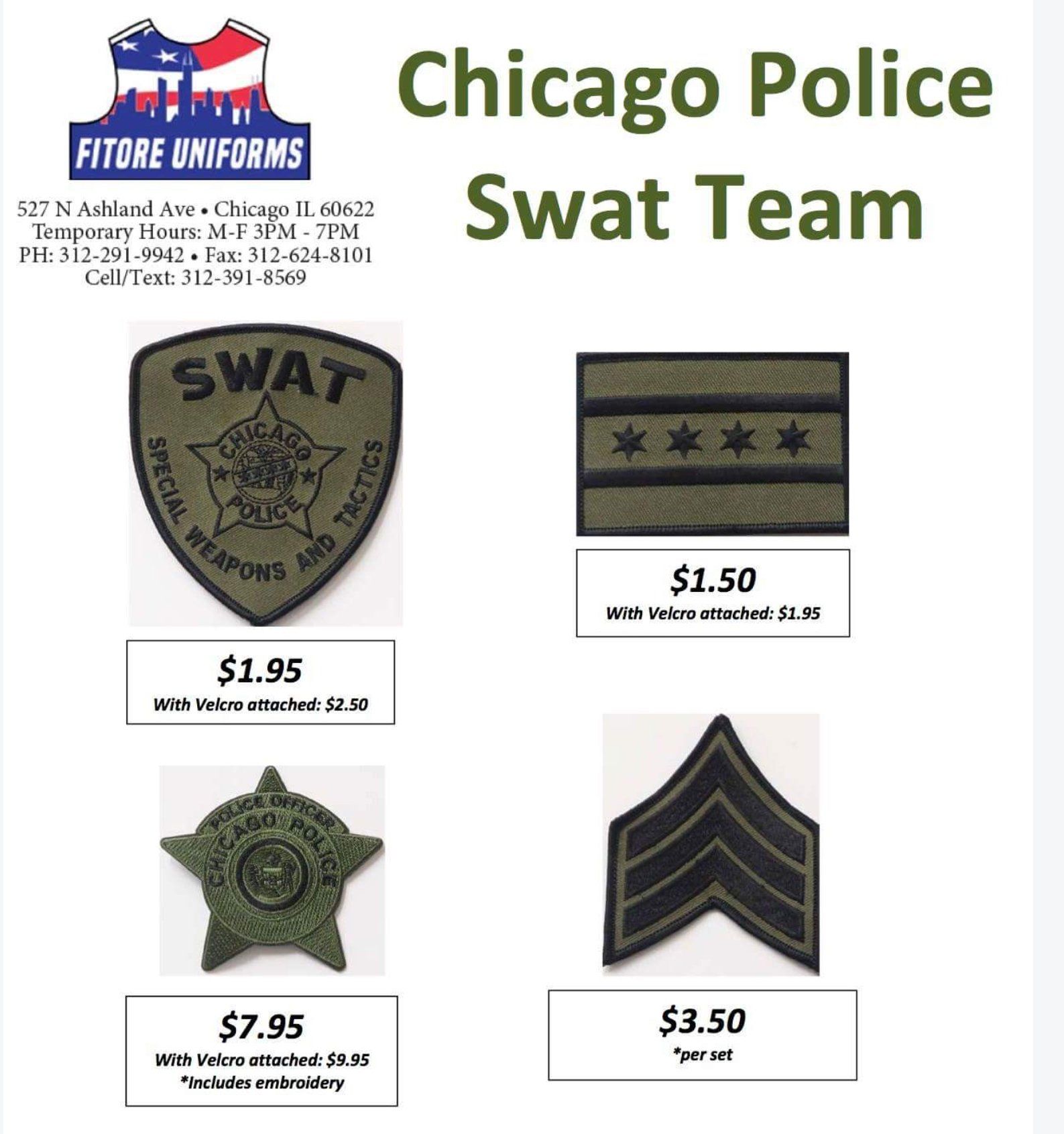 Police Outer Vest Covers | MOLLE Pouches | Chicago, IL
