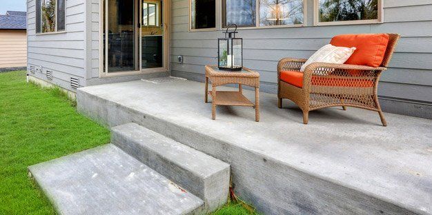Concrete Porches | Custom Porches | Elk City, OK