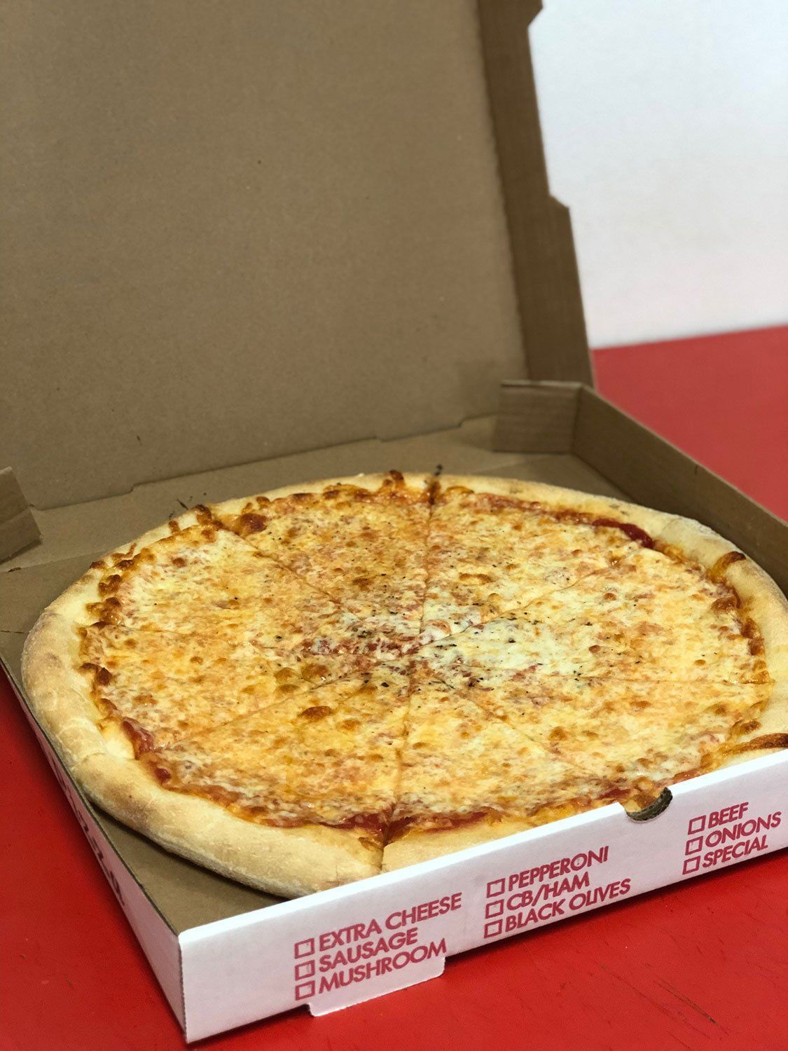 Parma Pizza Menu | Pottstown, PA